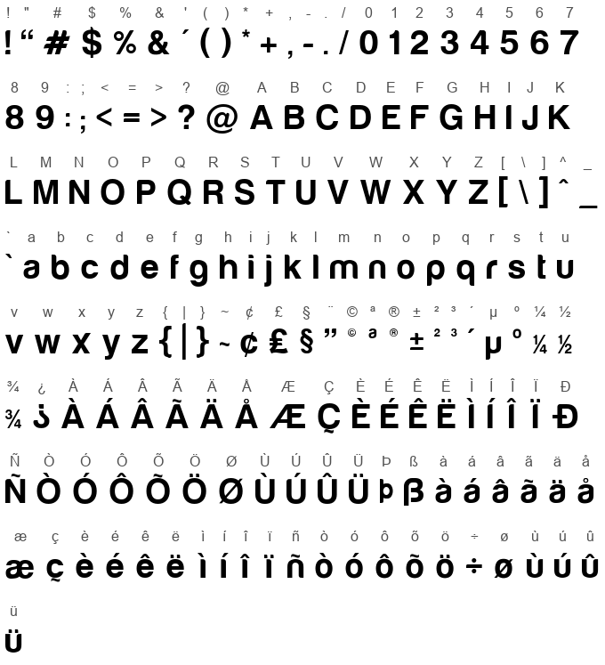 Harabara - Abstract Fonts - Download Free Fonts