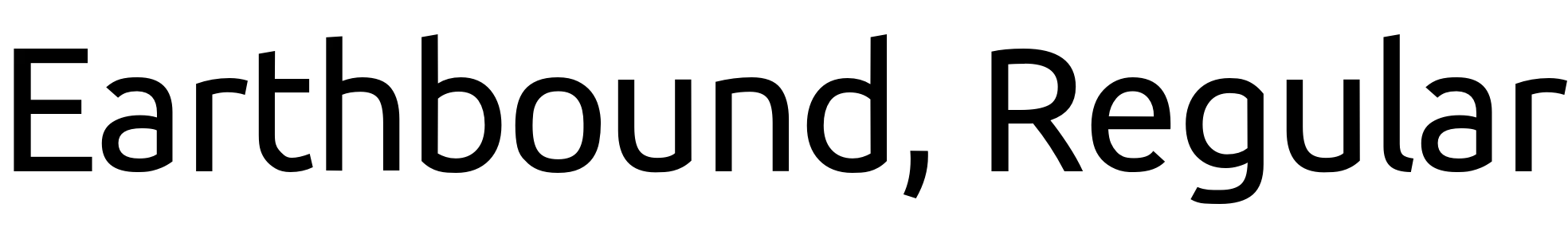 Earthbound - Abstract Fonts - Download Free Fonts