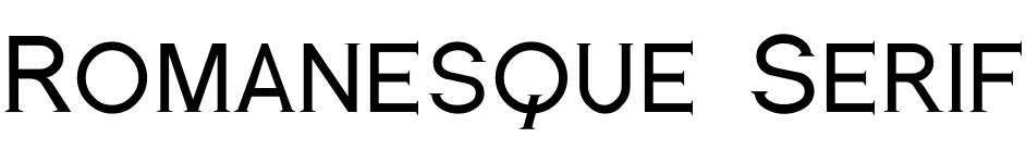 Romanesque Serif - Abstract Fonts - Download Free Fonts