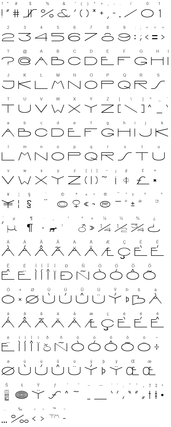 Interdimensional - Abstract Fonts - Download Free Fonts