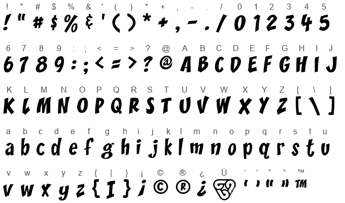 Yikes! - Abstract Fonts - Download Free Fonts