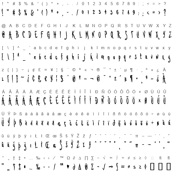 Lovesick AOE - Abstract Fonts - Download Free Fonts