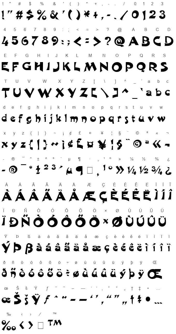 Excalibur Logotype - Abstract Fonts - Download Free Fonts