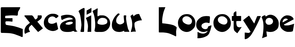 Excalibur Logotype - Abstract Fonts - Download Free Fonts