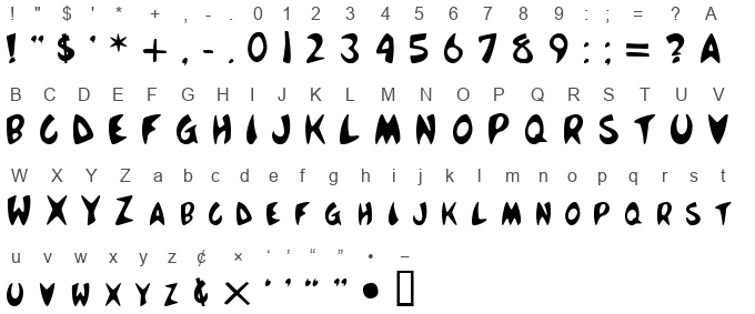 McBoing Boing - Abstract Fonts - Download Free Fonts