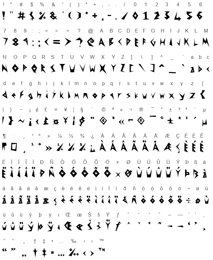 Anger - Abstract Fonts - Download Free Fonts