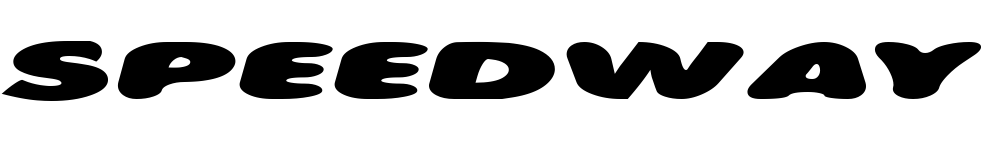 speedway - Abstract Fonts - Download Free Fonts