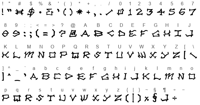 Rad Zad - Abstract Fonts - Download Free Fonts