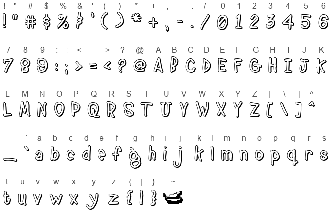 BeanTown - Abstract Fonts - Download Free Fonts