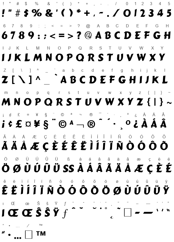 Signboard - Abstract Fonts - Download Free Fonts