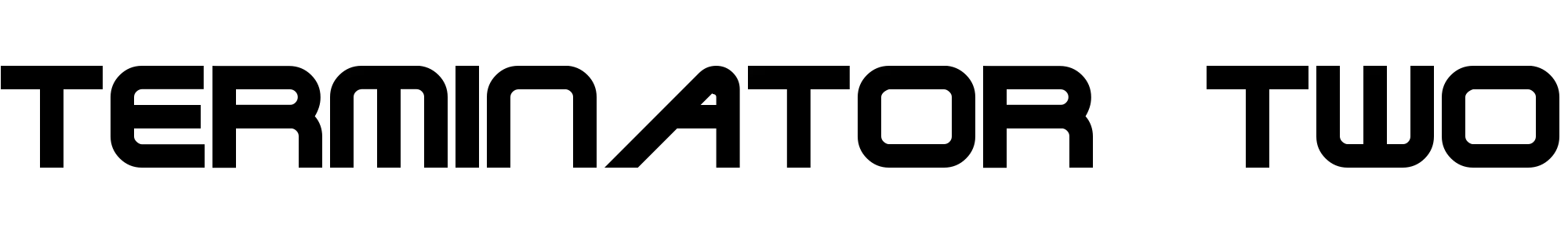 Terminator Two - Abstract Fonts - Download Free Fonts