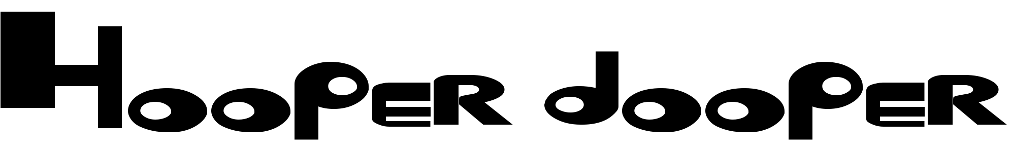 Hooper dooper - Abstract Fonts - Download Free Fonts