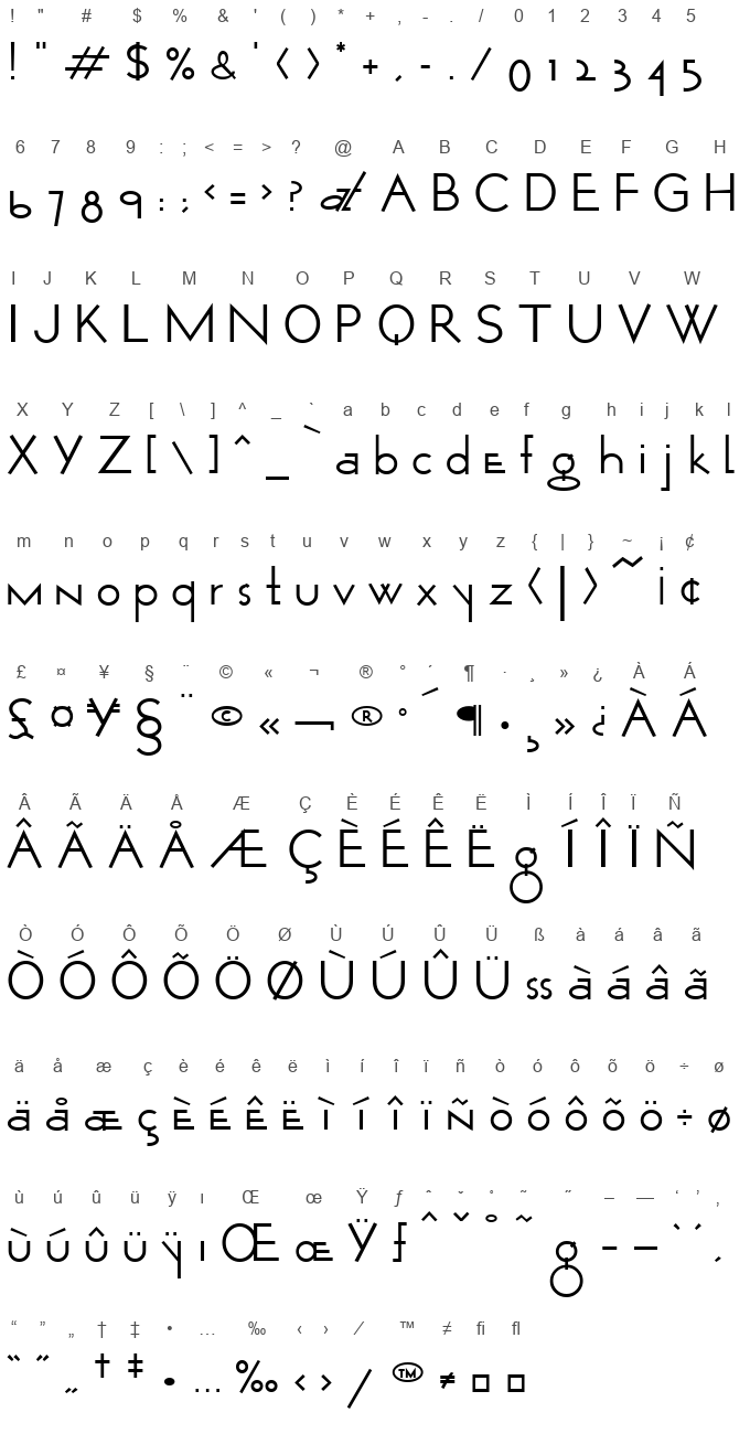 Opticon - Abstract Fonts - Download Free Fonts