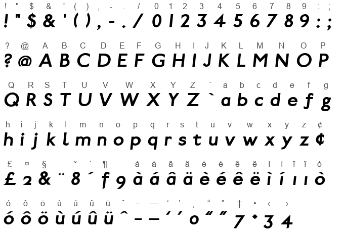 Paddington - Abstract Fonts - Download Free Fonts