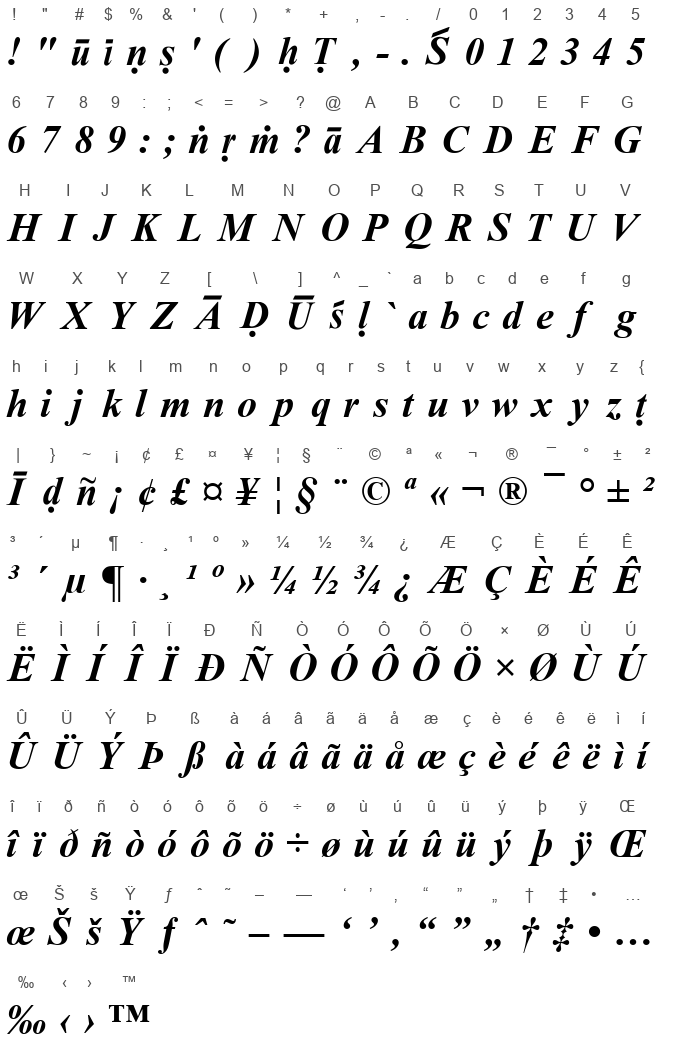 Sanskrit Roman - Abstract Fonts - Download Free Fonts