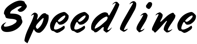 Speedline - Abstract Fonts - Download Free Fonts
