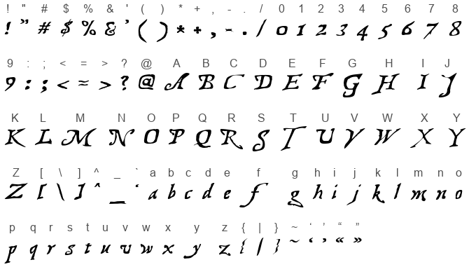 Treasure Map Deadhand - Abstract Fonts - Download Free Fonts