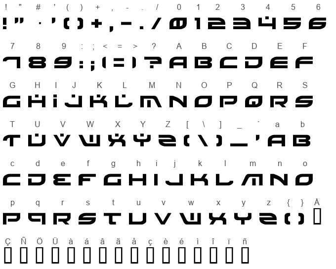 Battlefield - Abstract Fonts - Download Free Fonts