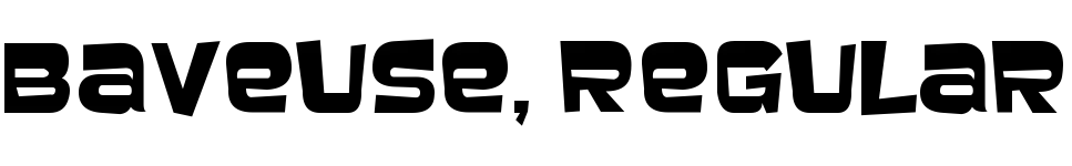Baveuse - Abstract Fonts - Download Free Fonts