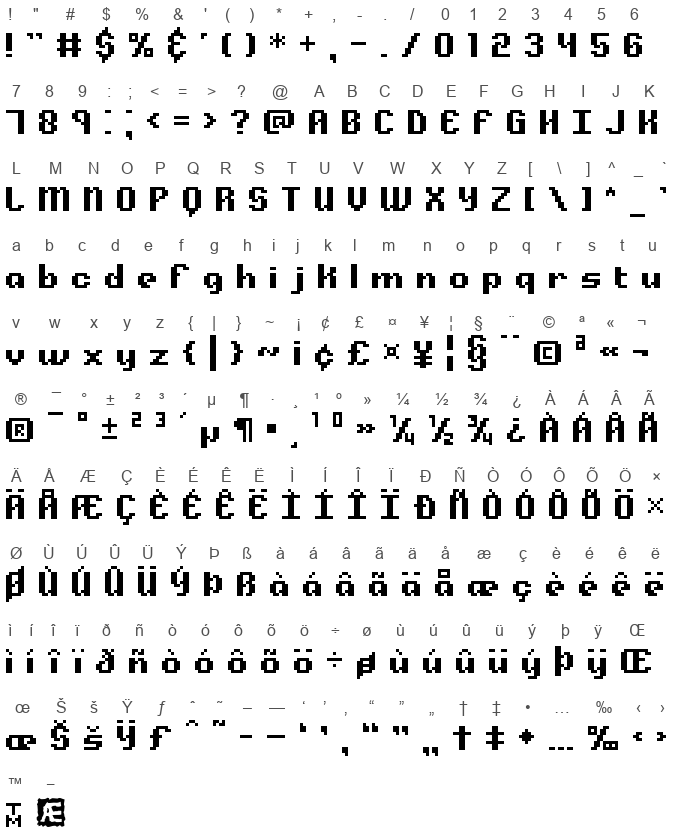 Alpha Beta BRK - Abstract Fonts - Download Free Fonts