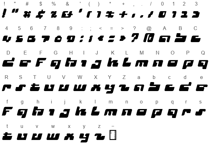 Cyclops - Abstract Fonts - Download Free Fonts