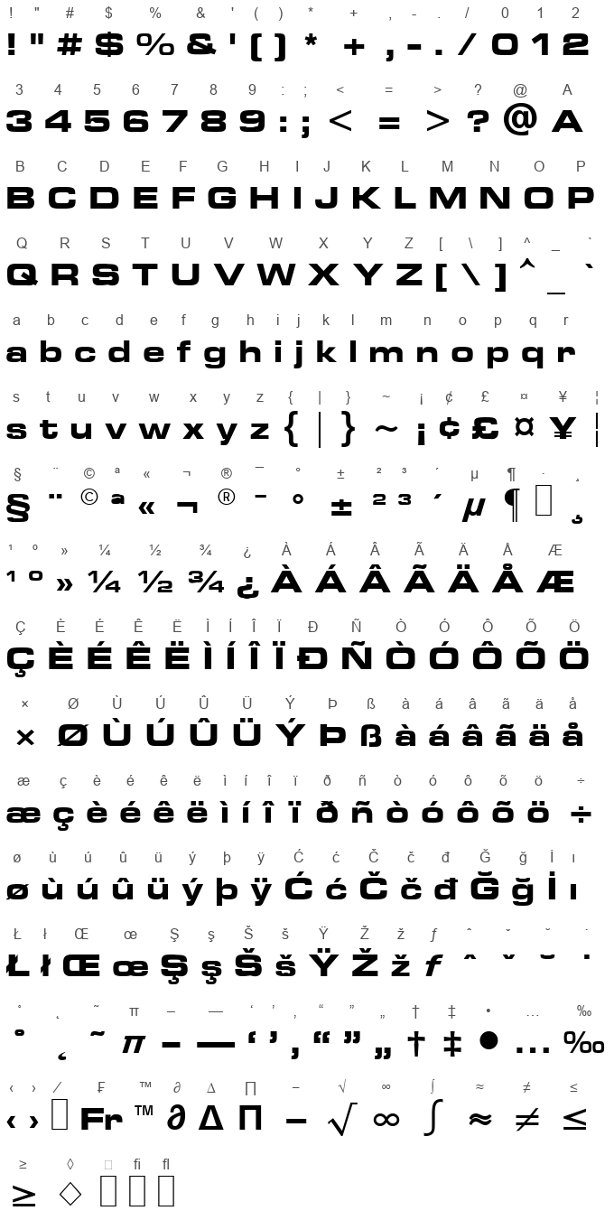 Green Mountain 3 - Abstract Fonts - Download Free Fonts