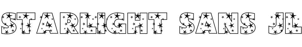 Starlight Sans JL - Abstract Fonts - Download Free Fonts