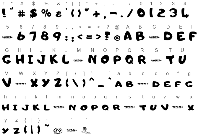 Toybox - Abstract Fonts - Download Free Fonts