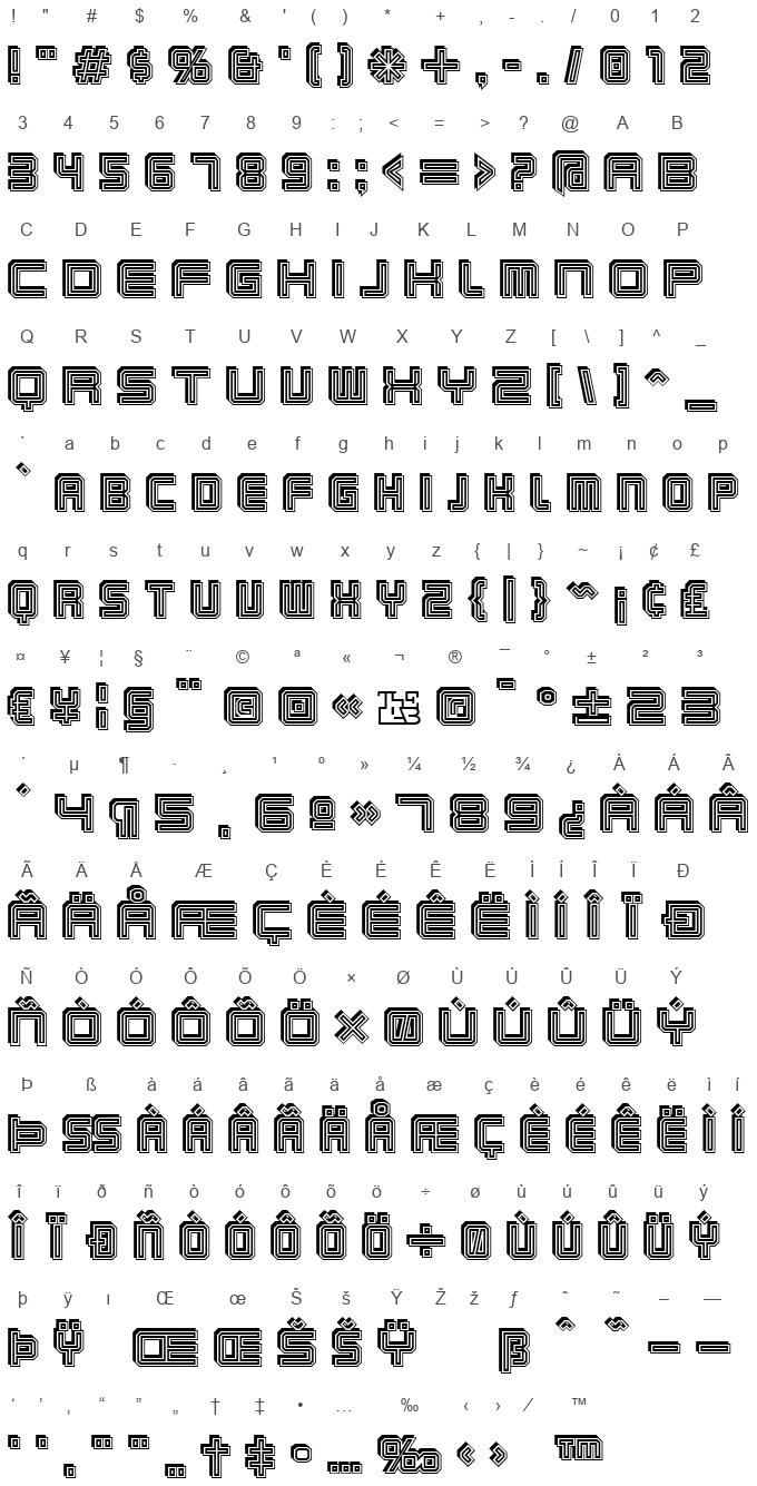 Karnivore Stack - Abstract Fonts - Download Free Fonts