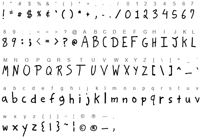 Lunatic - Abstract Fonts - Download Free Fonts