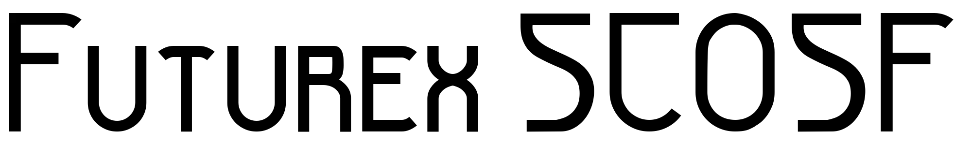 Futurex SCOSF - Abstract Fonts - Download Free Fonts
