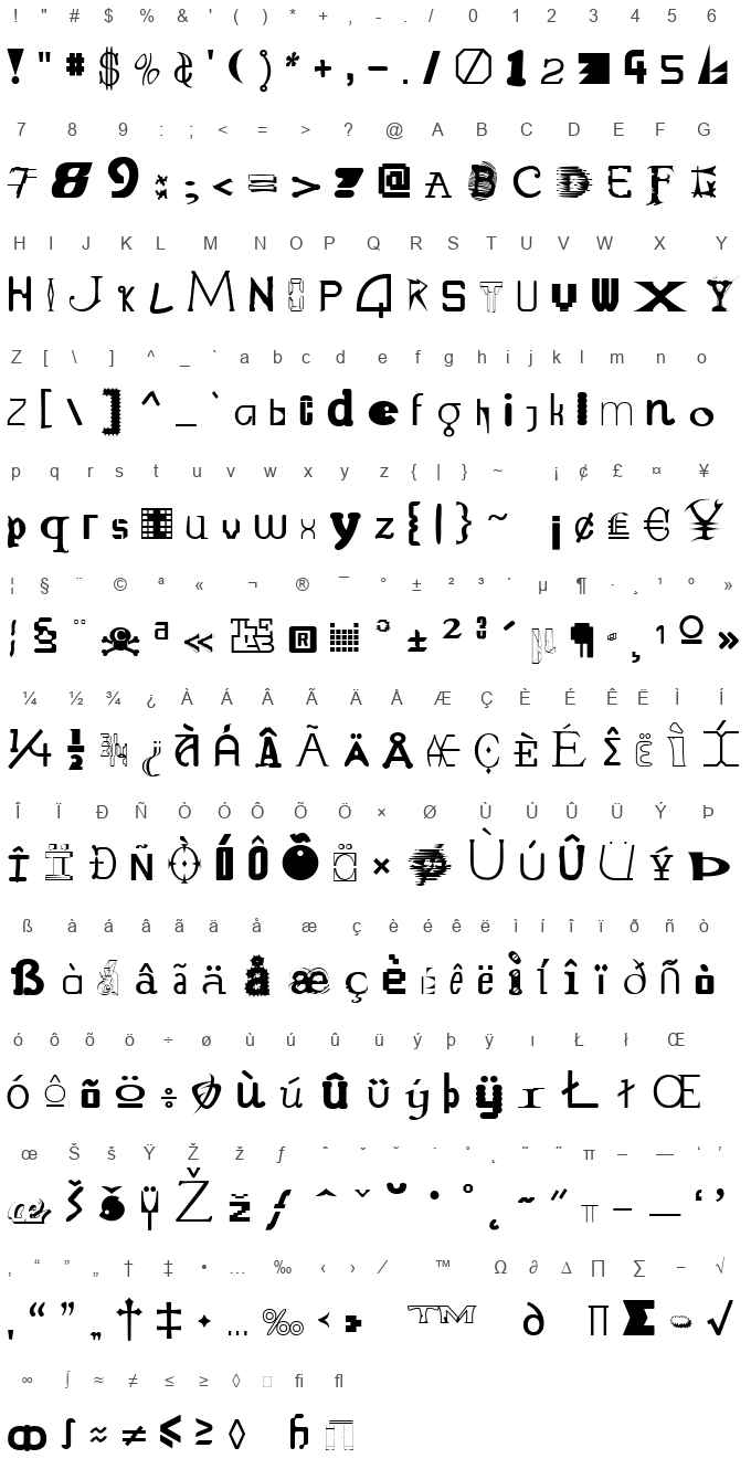 Lab Mix - Abstract Fonts - Download Free Fonts