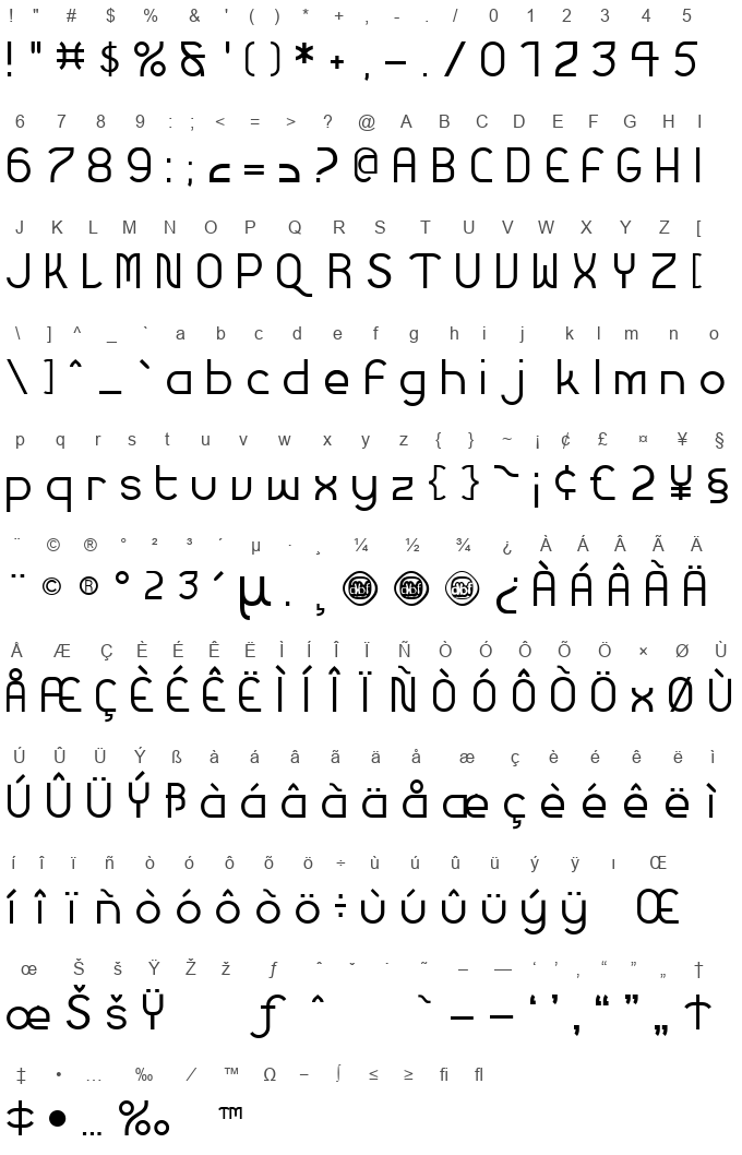 Futurex Simplex - Abstract Fonts - Download Free Fonts