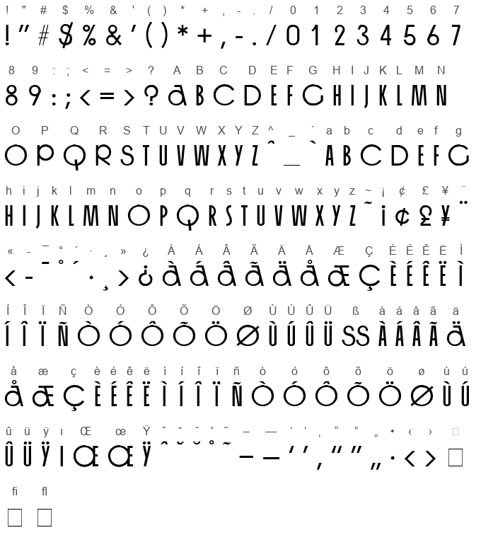 Mackintosh SF - Abstract Fonts - Download Free Fonts