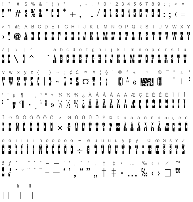 Wanted Poster Caps - Abstract Fonts - Download Free Fonts