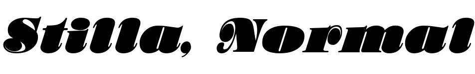 Stilla - Abstract Fonts - Download Free Fonts