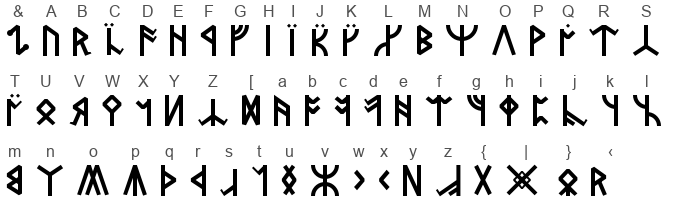 Dwarven Runes - Abstract Fonts - Download Free Fonts