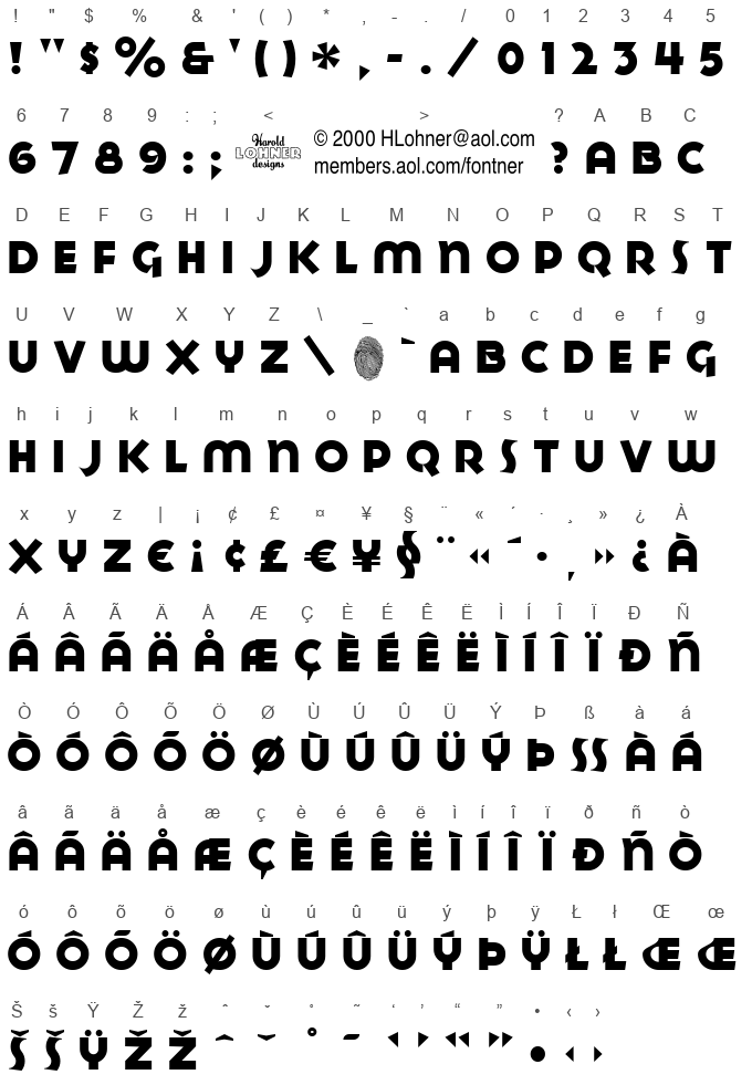 Goya - Abstract Fonts - Download Free Fonts