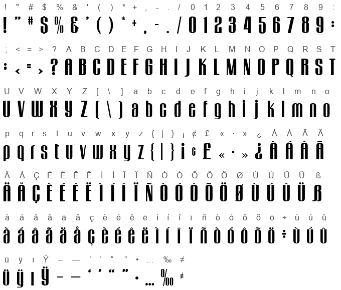 gogo•big - Abstract Fonts - Download Free Fonts