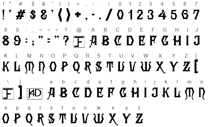 Angular - Abstract Fonts - Download Free Fonts