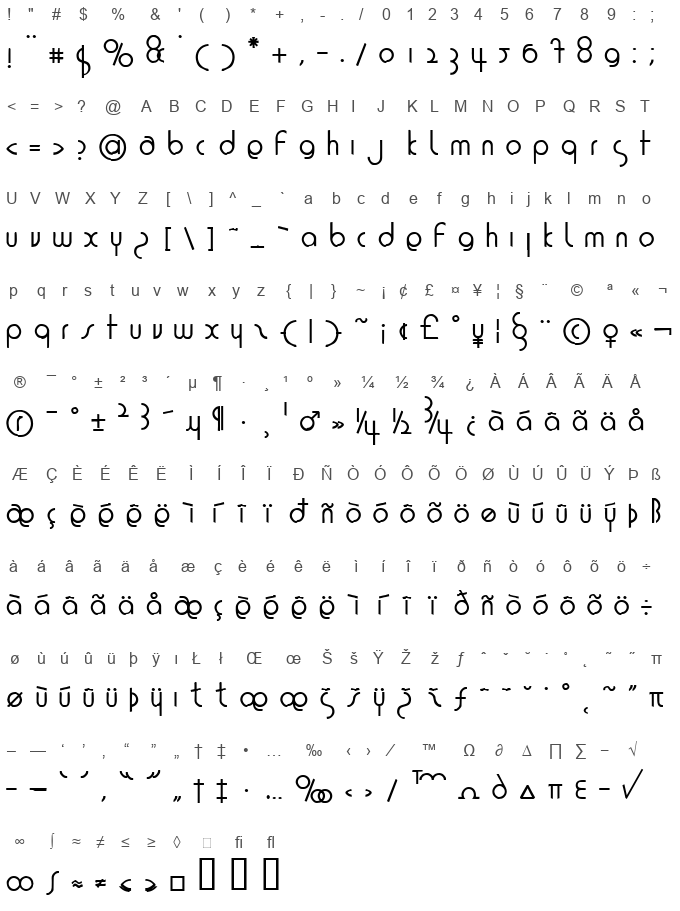 1920 - Abstract Fonts - Download Free Fonts