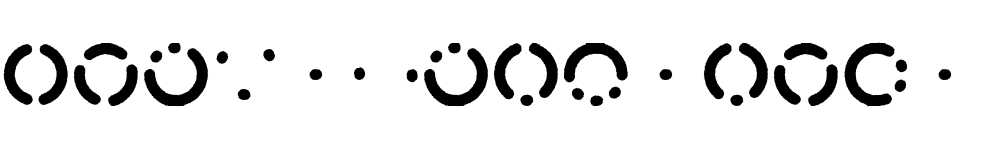 Morseircle code - Abstract Fonts - Download Free Fonts