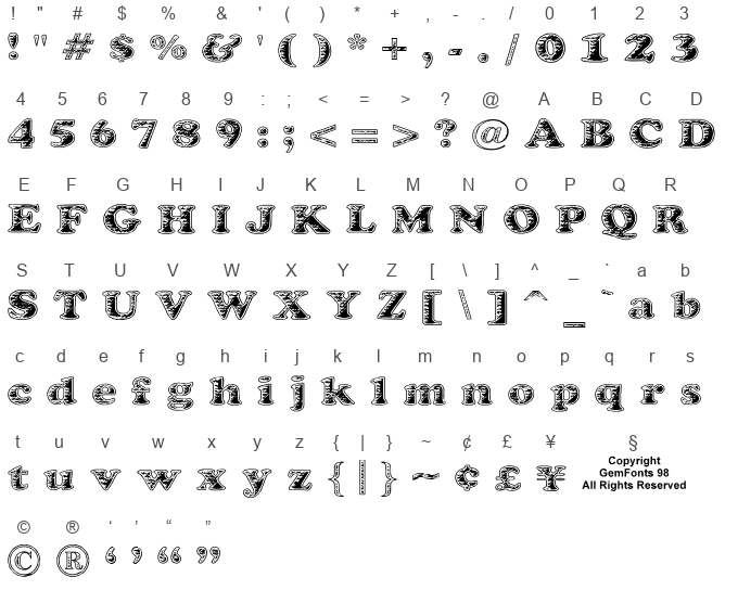 Battered Cooper - Abstract Fonts - Download Free Fonts