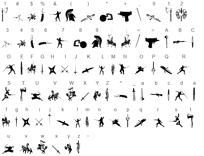 Gods of War - Abstract Fonts - Download Free Fonts