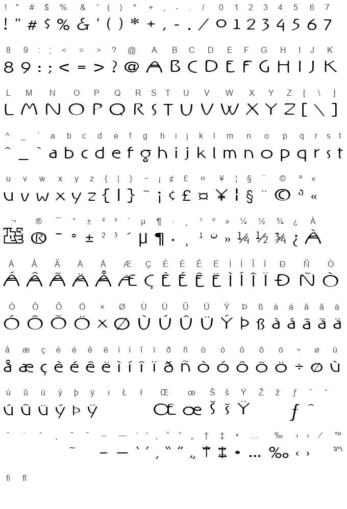 Rx-OneZero - Abstract Fonts - Download Free Fonts