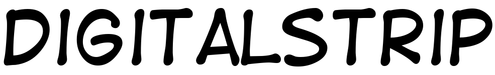 DigitalStrip - Abstract Fonts - Download Free Fonts