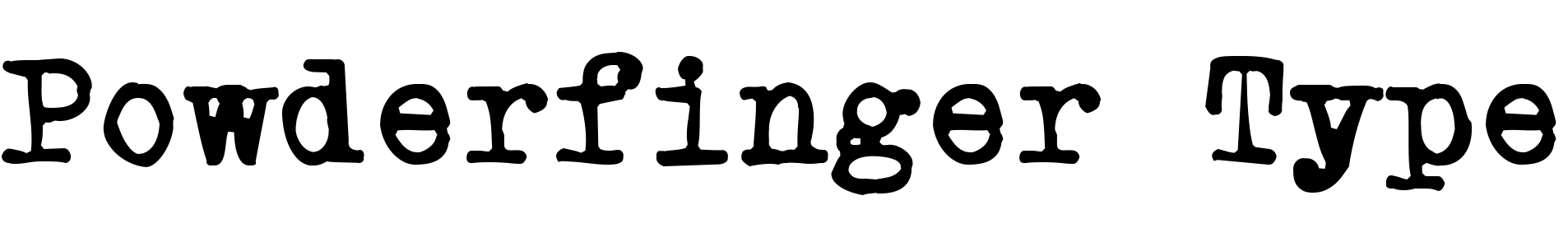 Powderfinger Type - Abstract Fonts - Download Free Fonts