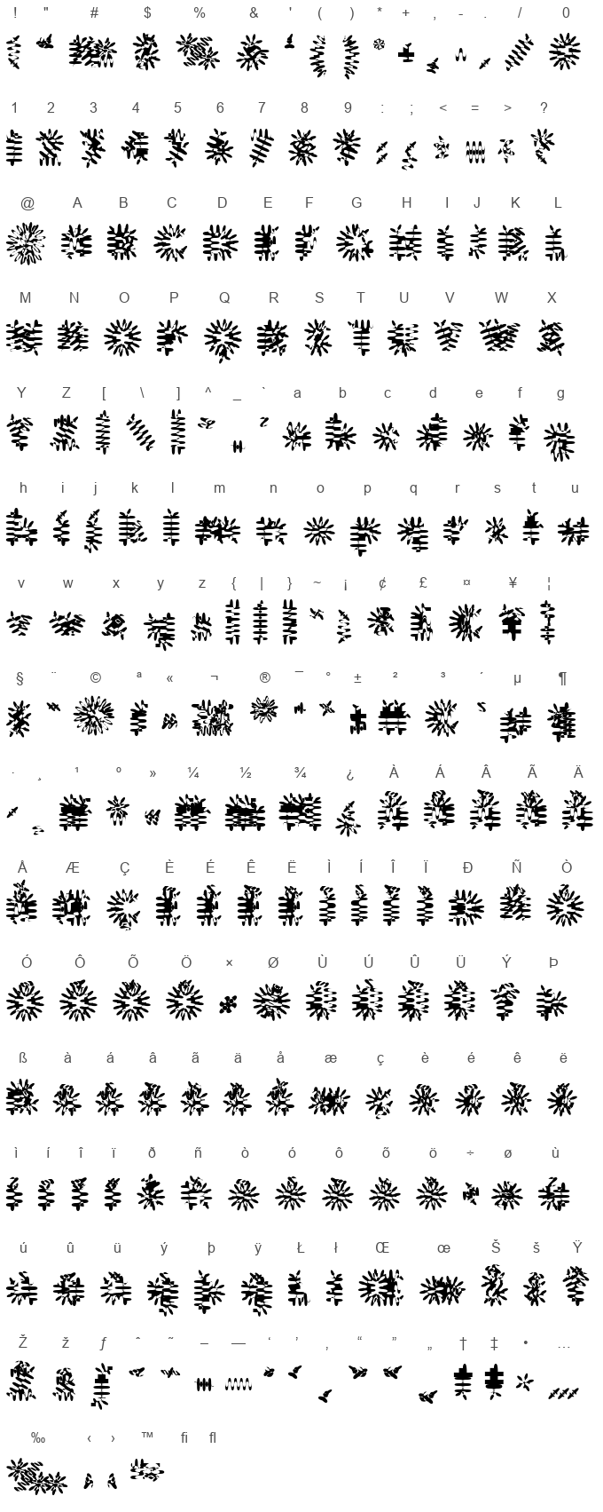 Gilgongo Pap - Abstract Fonts - Download Free Fonts