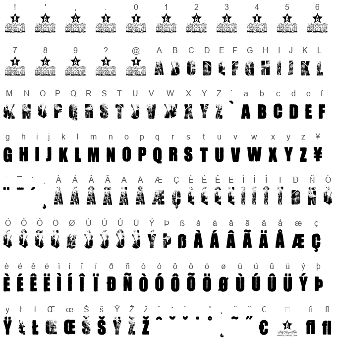 JASON PERSONAL USE - Abstract Fonts - Download Free Fonts