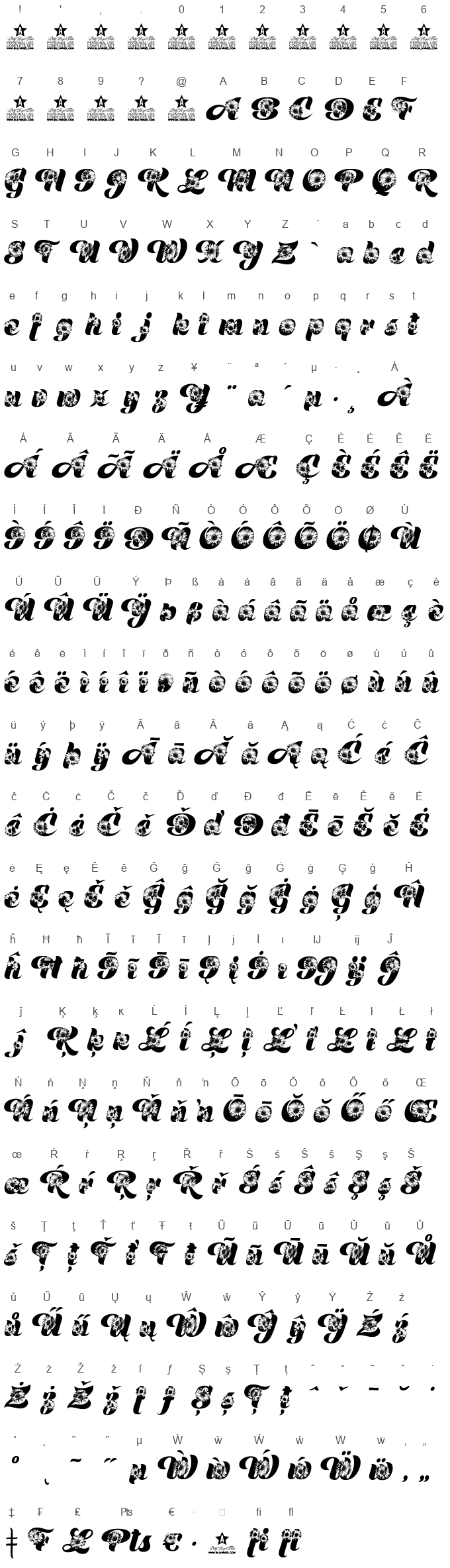 DAISYWAY PERSONAL USE - Abstract Fonts - Download Free Fonts